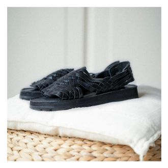 Mapache Sandales Cuir Mapache
