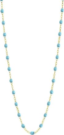 Gigi Clozeau collier en or jaune 18 ct avec turquoise
