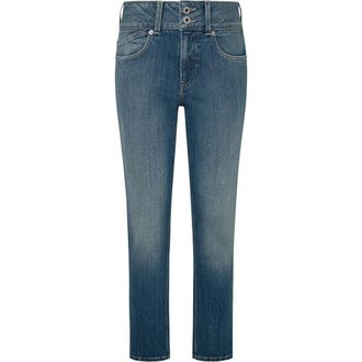 Pepe Jeans London Damen Slim Mw Pl204735 Jeans, Blau (Denim-hv6), 33W x 30L