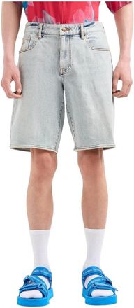 A|X Armani Exchange Homme, Shorts, Bleu, Taille: W32 J65 Denim Shorts