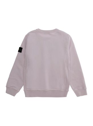 Stone Island Boys Hooded Sweatshirt Pink Hoods & Sweatshirts