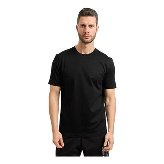 HUGO BOSS Homme, Tops, Noir, Taille: 2XL T-shirt slim avec coton merceris&eacute;