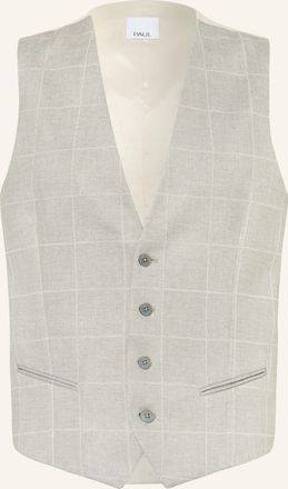 Paul Paul Anzugweste Slim Fit beige