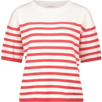 Cartoon Kurzarmshirt Damen mit Rundhalsausschnitt (1-tlg)