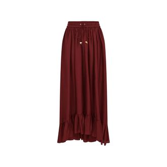 Zimmermann Aster Ruffled Maxi Skirt