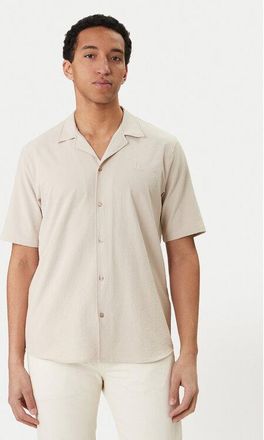 Karl Lagerfeld Hemd 605942 562034 Beige Regular Fit