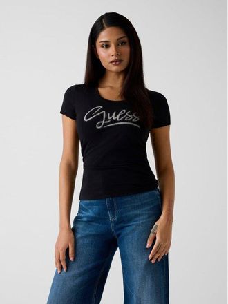 Guess T-Shirt 180524 Schwarz Classic Fit