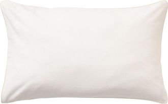 Essix Kissenbezug, einfarbig, aus Baumwollflanell, Frisson, 50 x 75 cm, ESSIX