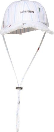 Jacquemus Homme, Accessoires, Blanc, Taille: 58 CM Casquette de baseball Artichaut