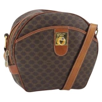 Celine Sac bandouli&egrave;re Vintage Pre-owned - Femme - Pre-owned - Brun - Taille: ONE Size
