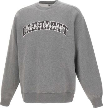 Carhartt Work in Progress Homme, Sweatshirts et sweats à capuche, Gris, Taille: L Big School Sweat