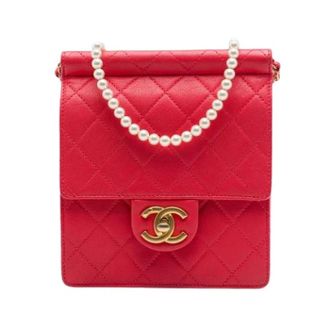Chanel Pre-owned Leder chanel-taschen - - Pre-owned - Damen - Rot - ONE SIZE