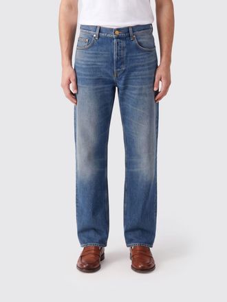 Golden Goose Jean Skate en denim &agrave; taille mi-haute et coupe droite