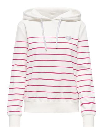 Only Onladelle L/S Stripe Hood SWT Noos