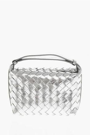 Bottega Veneta Metallic Leather Mini Handbag Gr&ouml;&szlig;e Unica
