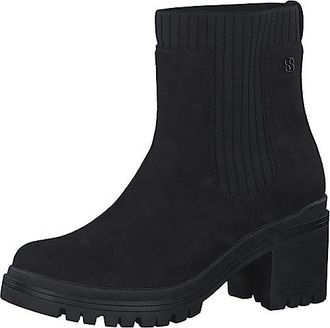s.Oliver Femme 5-25430-41 Bottine Chelsea, Noir, 38 EU