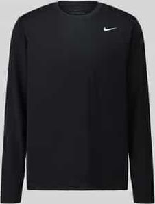 Nike Regular Fit Sport-Langarmshirt mit Rundhalsausschnitt