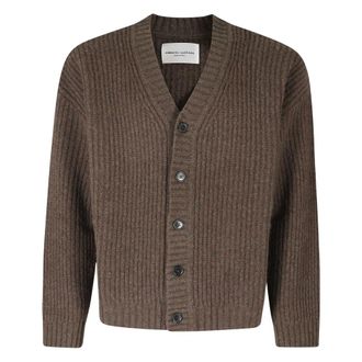Roberto Collina Cardigan Over - - Knitwear - Herren - Braun - S
