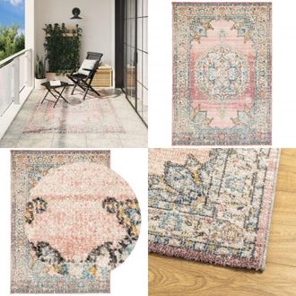 vidaXL Tapis arbizu intérieur extérieur design vintage 160x230 cm - Tapissalon - Tapis Chambre - Tapis Vintage - Tapis Décoratif - Tapis Exterieure - Home &