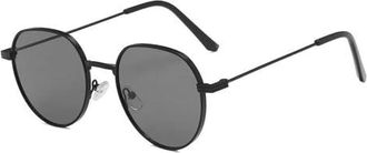 Generic Lunettes De Soleil &Agrave; Monture Large En M&eacute;tal For Homme, For Lext&eacute;rieur, Les Vacances, F&ecirc;tes, For Femme(Black)