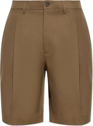 Golden Goose Homme, Shorts, Brun, Taille: M Pleated Shorts