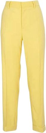 Dsquared2 Femme, Pantalons, Jaune, Taille: 36 FR Wide Pantalons