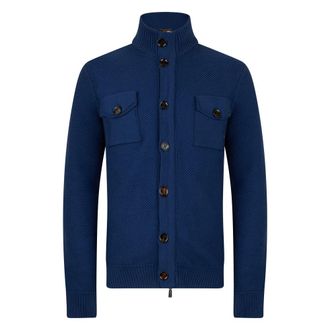 Moorer Herren, Strickwaren, Blau, 2XLGr&ouml;&szlig;e