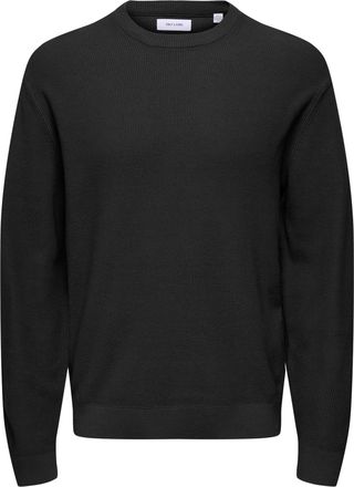 Only & Sons Onstony Ds 12 Ls Waffle Crew Knit Noos