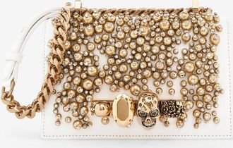 Alexander McQueen Mini Jewelled Satchel mit Kristall-Verzierung - Item 85484817HLO7050