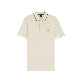 HUGO BOSS Paddy Polo - - Tops - Herren - Beige - 4XL
