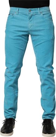 Dolce & Gabbana Homme, Jeans, Bleu, Taille: M Skinny Denim Trouser Jeans