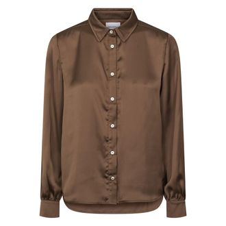 Americandreams Americandreams, Femme, Blouses et Chemises, Brun, Taille: 40 FR Ami Shirt