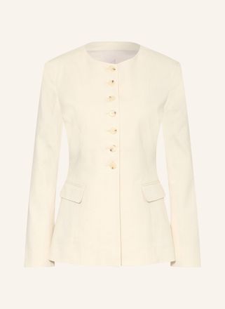 Arket Arket Blazer Darjeling Mit Leinen weiss