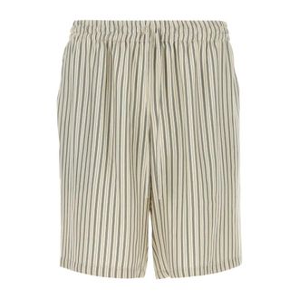 Le Kasha Bestickte Seiden-Bermuda-Shorts - - Shorts - Herren - Mehrfarbig - L