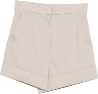 Max Mara Femme, Shorts, Beige, Taille: 40 FR Short Trouser