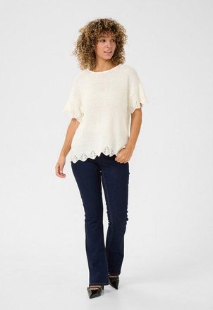 Cream Strickpullover Strickpullover CRLoraine