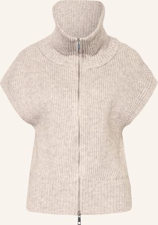Co'Couture Cocouture Strickweste Rowcc grau