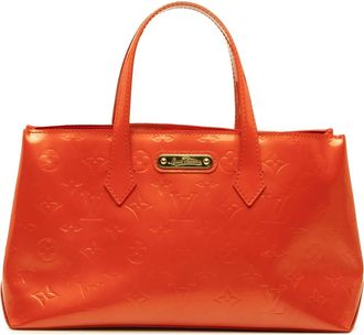 Louis Vuitton Crossbody Bags - Monogram Vernis Wilshire PM - Gr. unisize - in Rot - f&uuml;r Damen