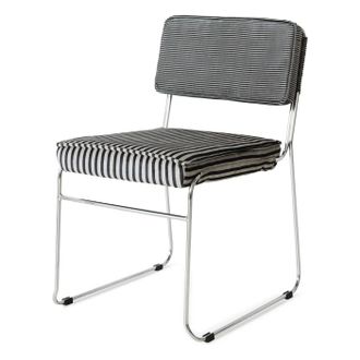 HKliving Chaises Endless ray&eacute;e - Set de 2 HKliving