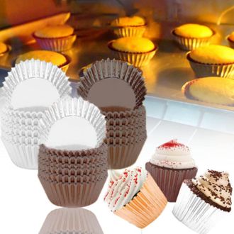 Generic 7QCW Mini F&ouml;rmchen, 400Pcs Backbecher Formen Klein, Cupcake Hochzeit Papier f&uuml;r S&uuml;&szlig;e und Herzhafte Muffins f&uuml;r Weihnachten Geburtstag Party Dekoration