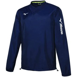 Mizuno Sendai Trad Rain Jacket Herrenjacke, Herren, Weste, P2EE755014, Marineblau, XXL