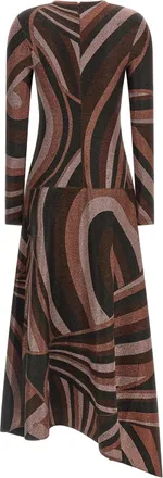 Emilio Pucci Iride Dress - Burgundy