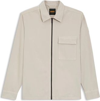 HUGO BOSS Lorum M Overshirt - - Jackets - Herren - Grau - L