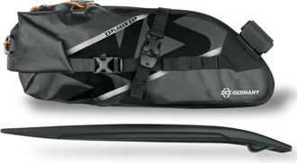 SKS Germany EXPLORER EXP. SADDLEBAG wasserdichte Bikepacking-Satteltasche, Fahrradzubeh&ouml;r (Fahrradtasche mit Schutzblech zur werkzeuglosen Befestigung, verstellba