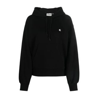 Carhartt Work in Progress Femme, Sweatshirts et sweats &agrave; capuche, Noir, Taille: 38 FR Hooded Casey SweaT-shirt
