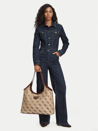 Guess Handtasche Samantha Travel TWLB23 13010 Dunkelbeige