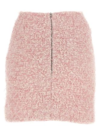 Balenciaga Womens Multicolor Cotton Long Skirt