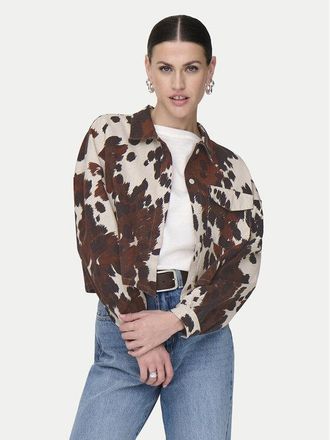 Only Hemd Canny 15358626 Braun Regular Fit