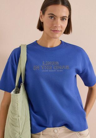 Cecil Sweater Kurzarm Sweatshirt mit Embroidery