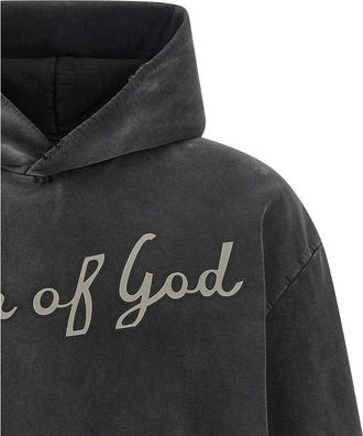 Fear of God Graphic Logo Hoodie - Gray
